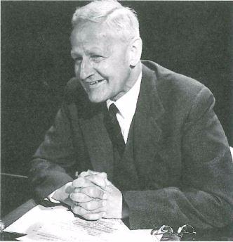 Portrait of Sir Walter Moberly , our first Principal.