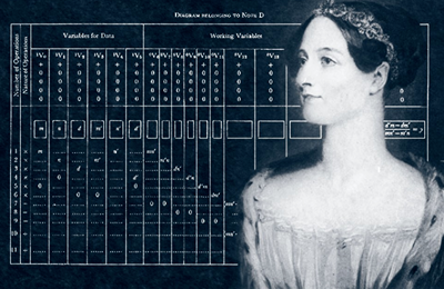 Ada Lovelace introdujo aquel algoritmo en la máquina de Babbage ...