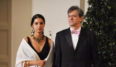 Lahiri married Alberto Vourvoulias-Bush in 2001. He is a journalist ...