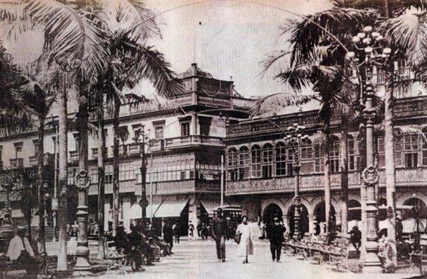 Image of the famous Jiron de la Union in the 1920s, center of social ...