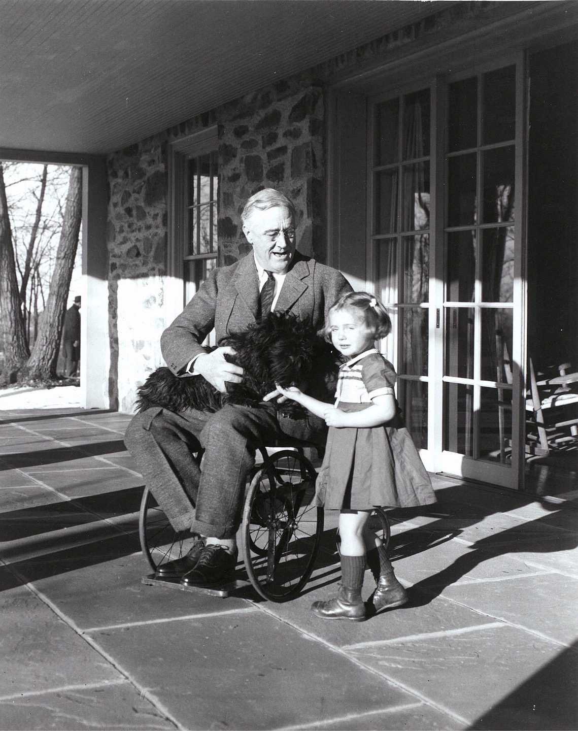The first president with a (physical) disability, FDR, was elected in 1933.