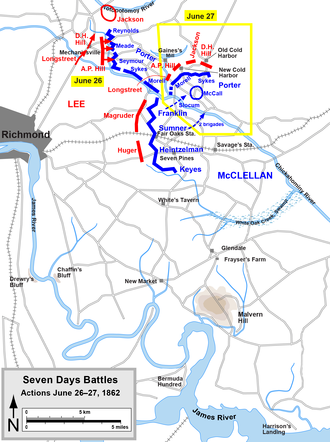 maps: The maps show where the seven battles were held and in what towns ...