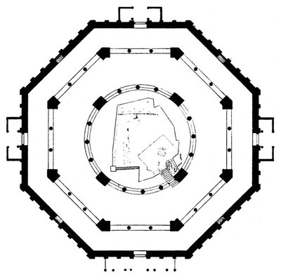 pianta della Cupola della Roccia
