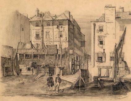 A boot blacking factory