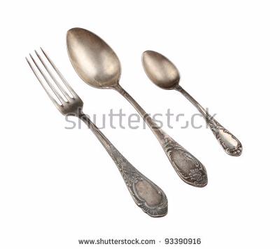 Sooner than later they stared adding cool details to the ends of the forks.