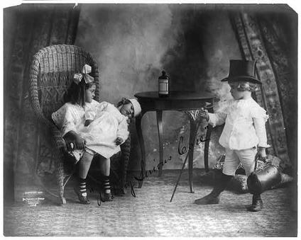 Children in the early 1900's liked to play just as much as children ...