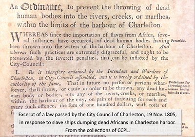 Laws banning african slave trade went into effect in America and in ...