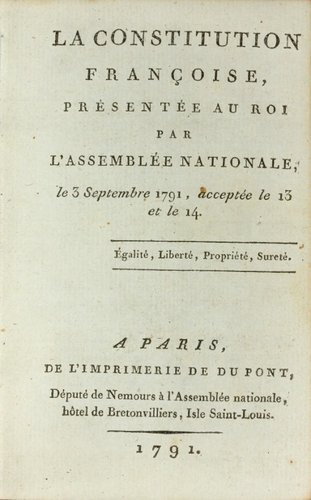 Constitution of 1791