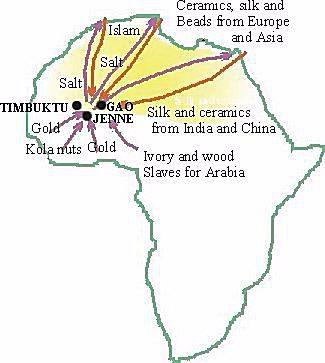 800: Ghana was firmly in control of West Africa's trade routes.