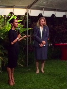 US Ambassador Barks-Ruggles hosts reception to recognize the work of ...