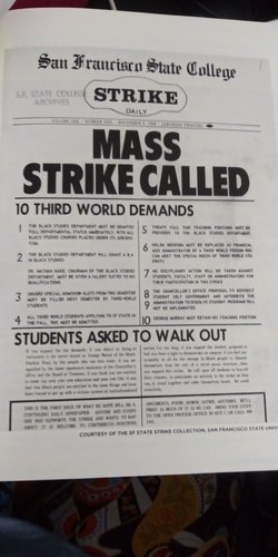 Source: SF State Strike Collection, SFSU