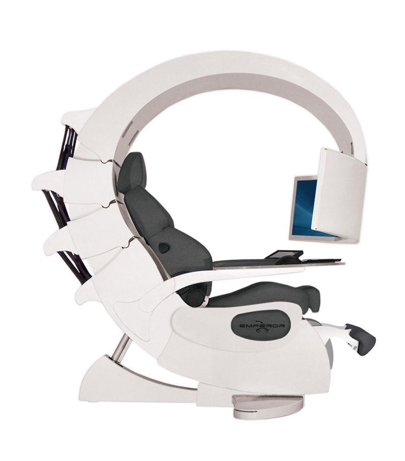 A future computer workstation.