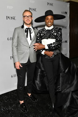 Billy Porter and his Partner Adam Smith.