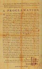 Lord Dunmore's Proclamation