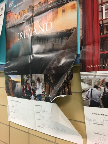 Walking the halls of WHS there are many important fliers and posters ...