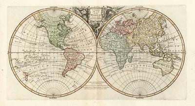 1791: first accurate map of the world was finally developed