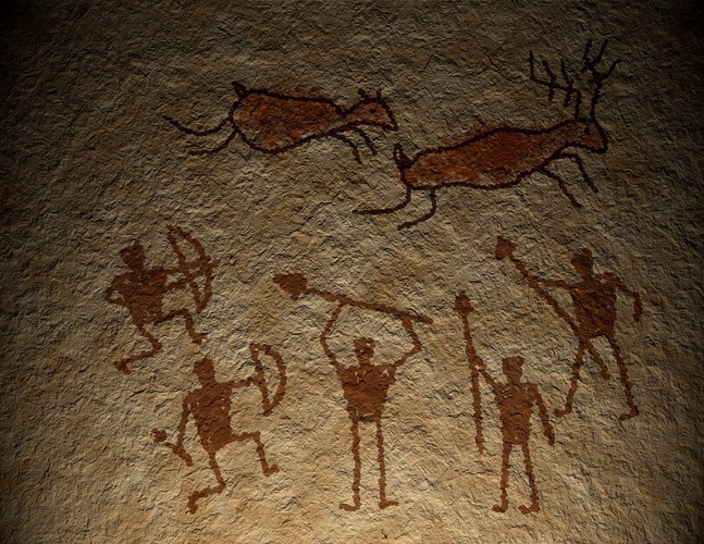 CAVE PAINTINGS (35,000 BC)