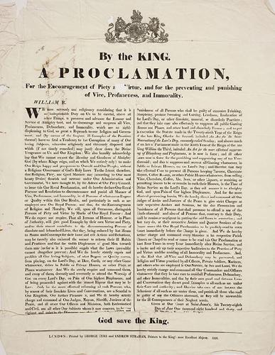 Here is a picture of the Proclamation of 1763 written by King George ...