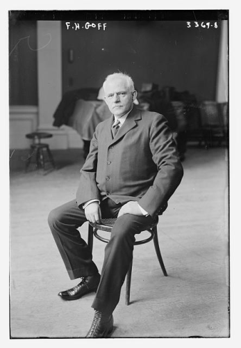 1914: Frederick Goffhttp://www.loc.gov/pictures/resource/ggbain.18325/