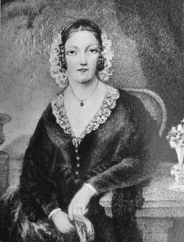 Emma Sophia, Countess Brownlow from a miniature (Frontispiece Brownlow ...