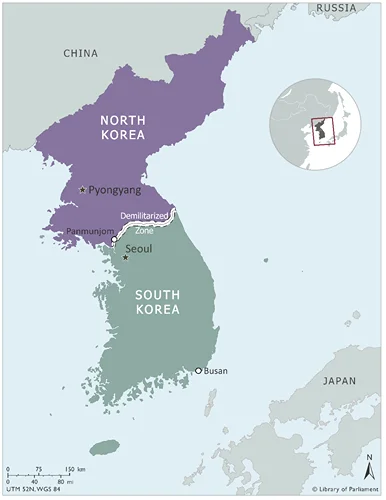 During the Cold War, Korea was divided into North and South The Korean ...