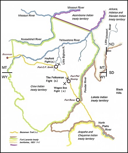 This is the surrounding territory of the war