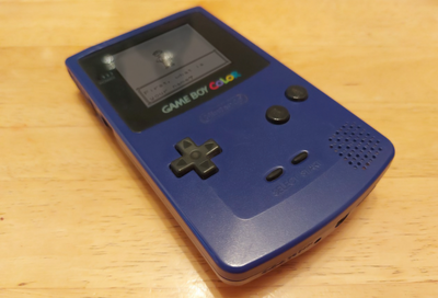 Gameboy Shwoing Red Startup by Harry Potton