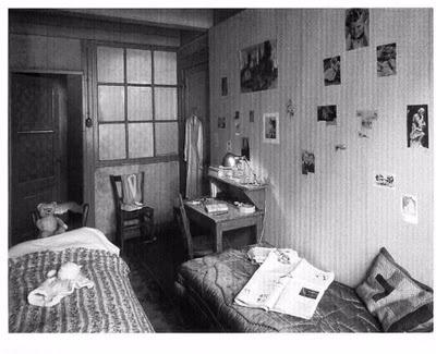 Anne Frank's room in the secret annex.