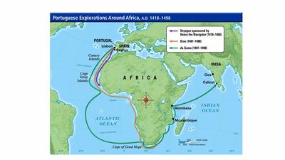 1420- Portugal begins mapping coast of Africa. About 1420 Henry ...