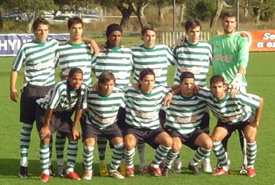2006/2007 - 18 anos - Plantel Juniores Sporting Clube de Portugal