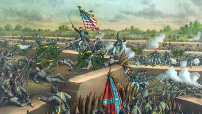 A picture of the siege of Petersburg and what it is thought to of ...