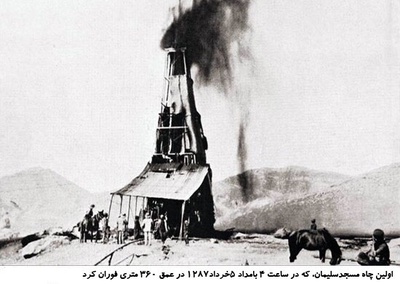 Oil discovery in Iran