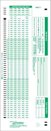 Scantron- 1972