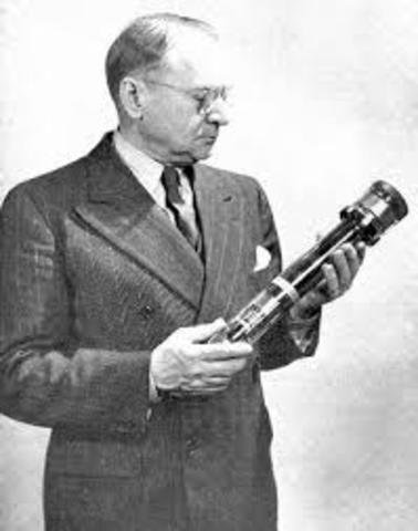1943 - Vladimir Zworykin develops a camera tube called the Orthicon.