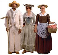 Picture of Clothing in the Virginia Colony.