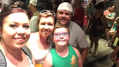 My family and I at Disney World!