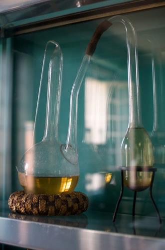 Pasteur's flasks are still on display at the Pasteur Museum in Paris.