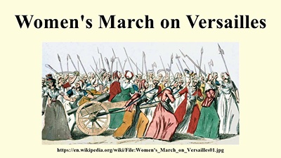 Women's March on Versailles (October 5th, 1789)