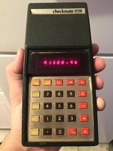 Hand-held Calculators: 1970