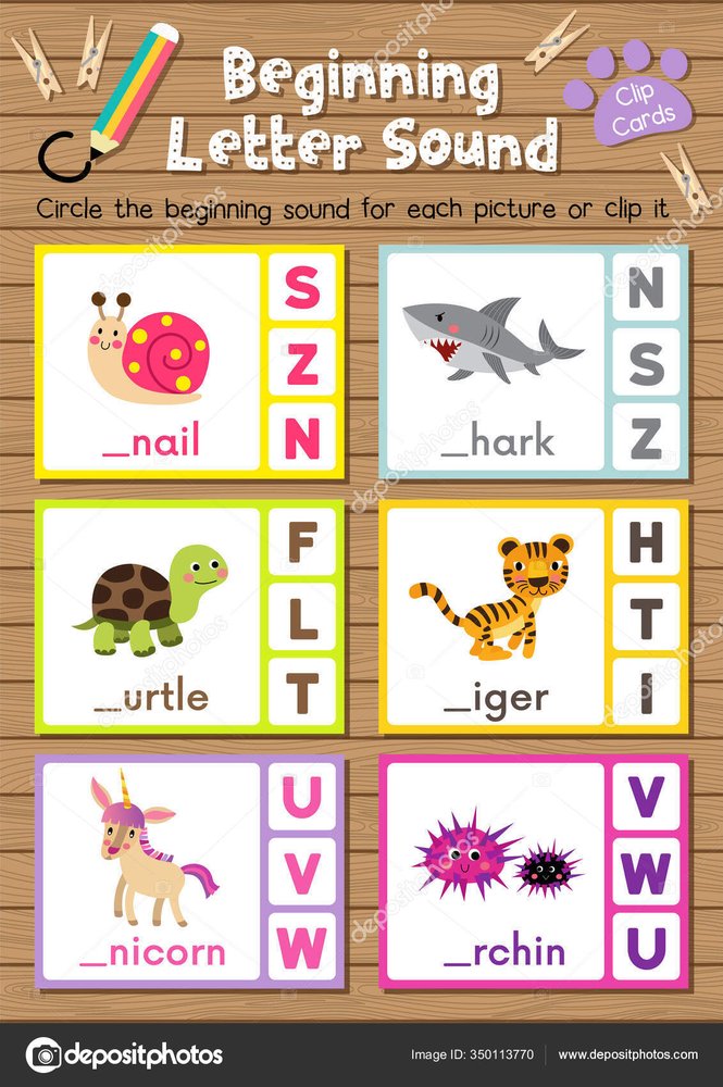 We learned about initial letter sounds this week. We also discussed how ...