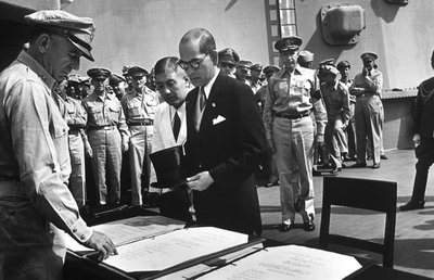 September 2nd 1945 Japan surrenders to the US