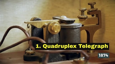 Thomas Edison Quadruplex Telegraph