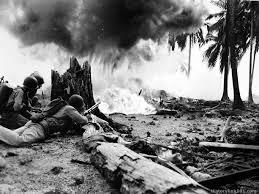 The Marines wage war on the Japanese controlled island of Pavavu in May ...