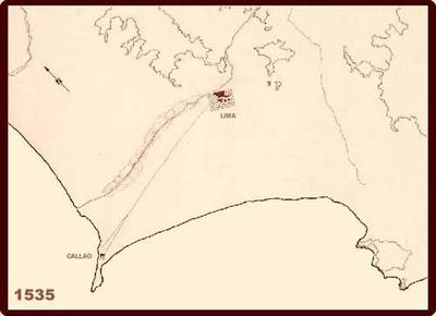 1535: The city started with 250 spanish colonizers living here