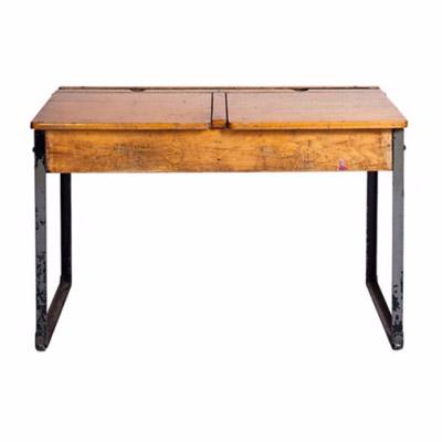 This is the first desk, where you had to stand.