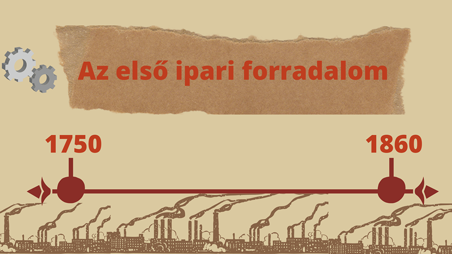 Az első ipari forradalom, mely a 18-19. században ment végbe. Angliában vette kezdetét, majd ...