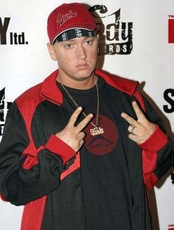 Teenagers would not only buy Eminem's clothing, but dress just like ...
