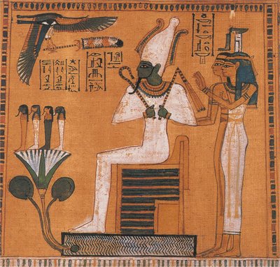 A depiction of Isis and Osiris, taken from Phoenecian.org