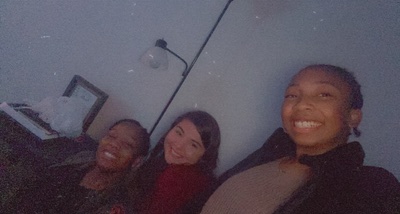 Two of My Close Friends; Khandyce and Teniya on New Years Eve this year