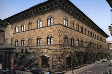 Palazzo Medici. Built 1444-1484. The palace was designed by Michelozzo ...